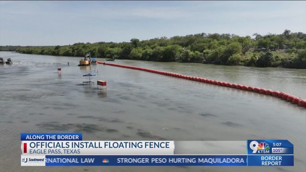 Floating fence - YouTube
