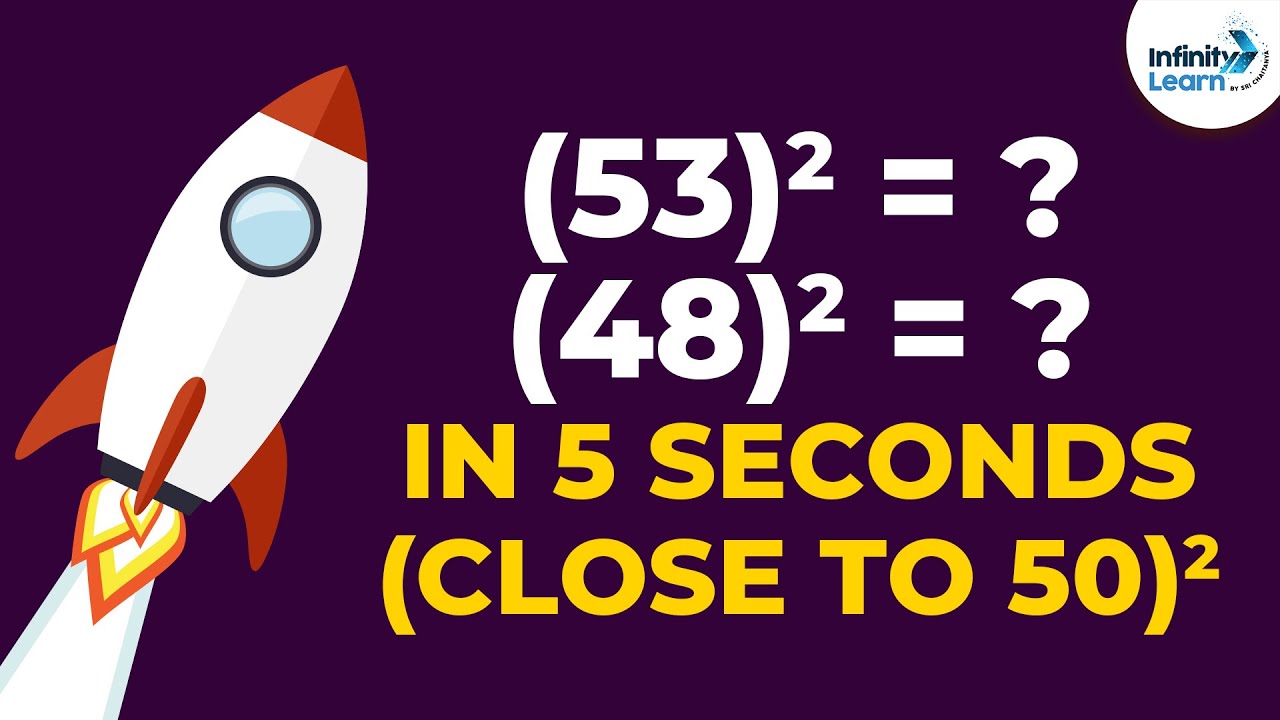 Fast Math | Vedic Mental Math Tricks - Squares 05 | Don't Memorise ...