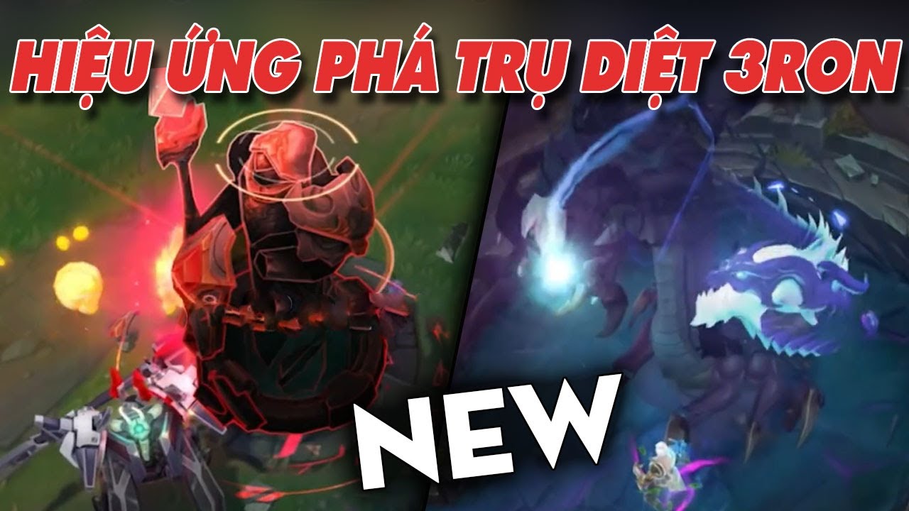 Riot cập nhật hiệu ứng phá trụ diệt 3Ron cực xịn sò | Nội tại này chấp ...