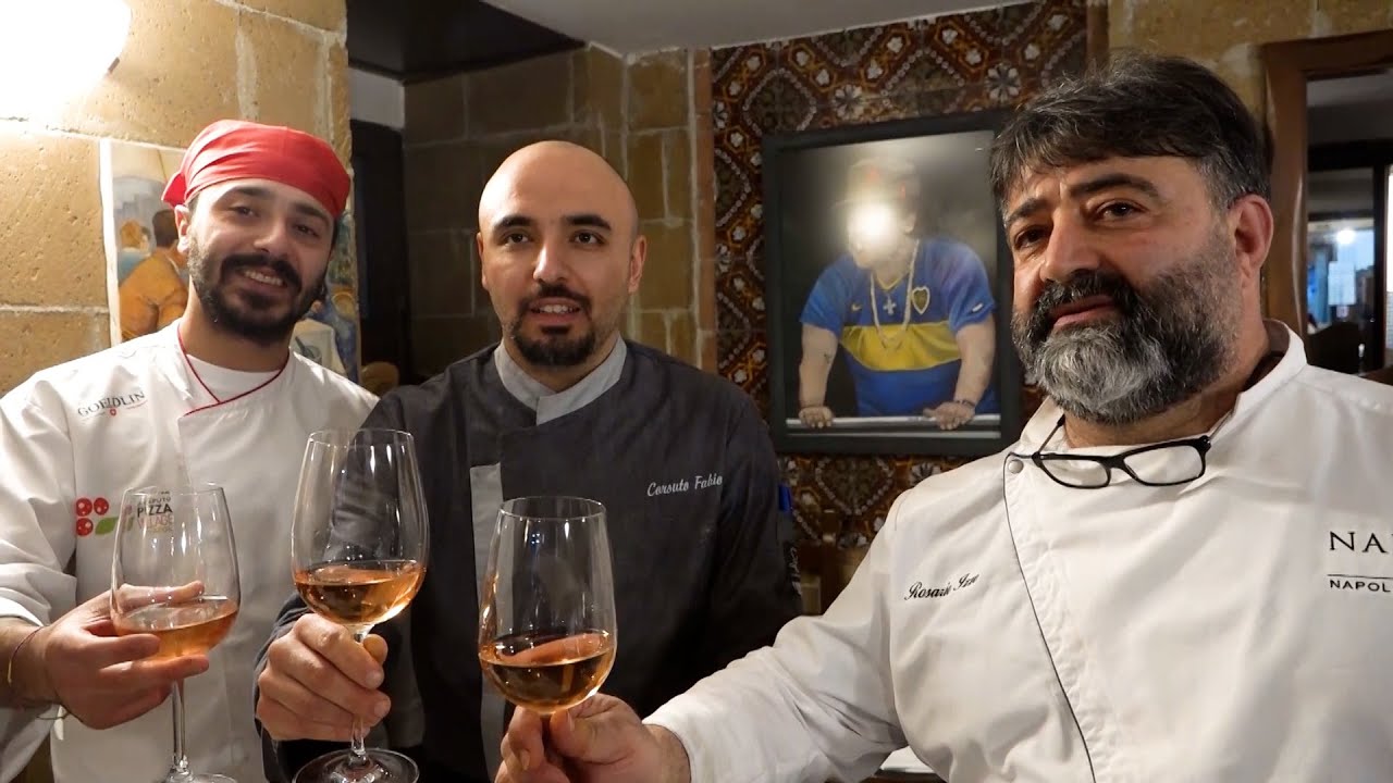 Servizio cena natale 2024 con l chef Rosario Izzo di Napoli 1820 - YouTube