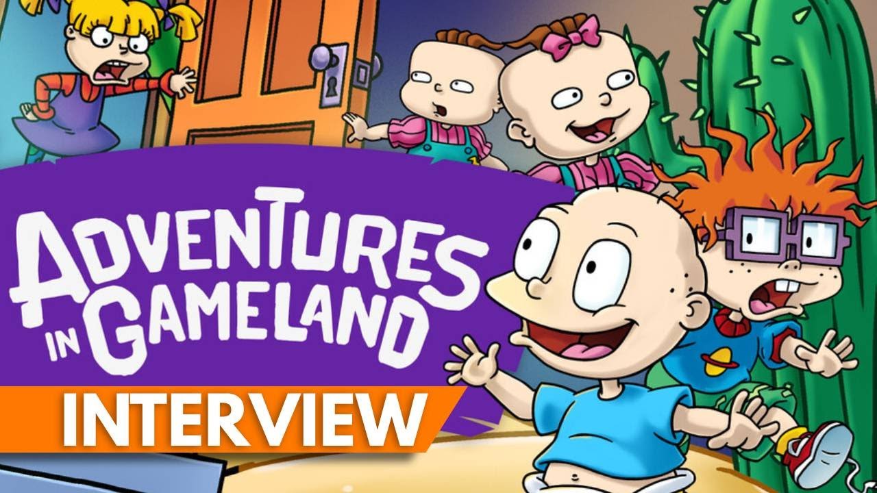 Interview With The Developers Of NES-like Rugrats: Adventures In Gameland - YouTube