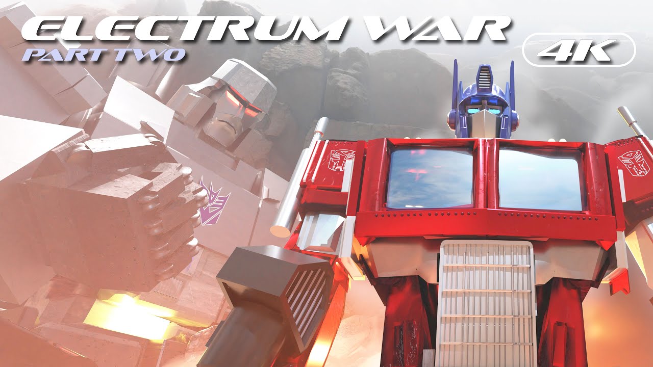 Transformers | Megatron vs Optimus Prime | The Electrum War Part Two ...