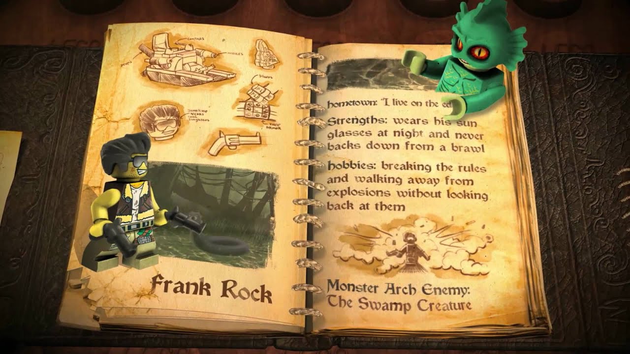 LEGO® Monster Fighters - "Frank Rock" - YouTube