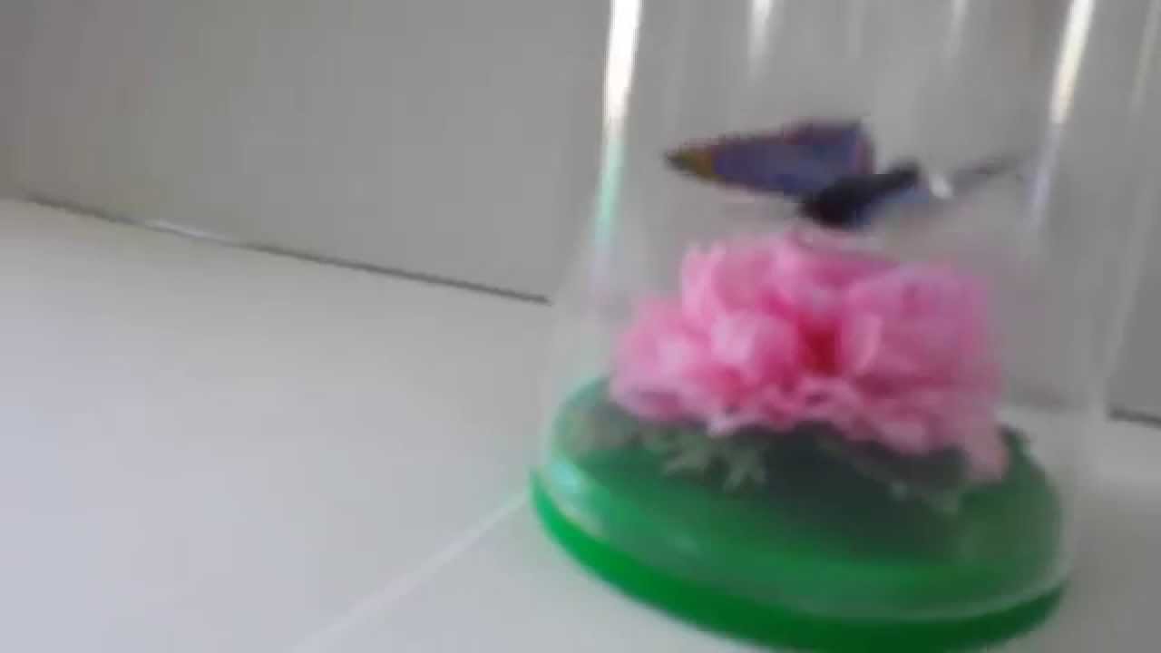 SOLAR POWER BUTTERFLY DOLLAR STORE TOY - YouTube