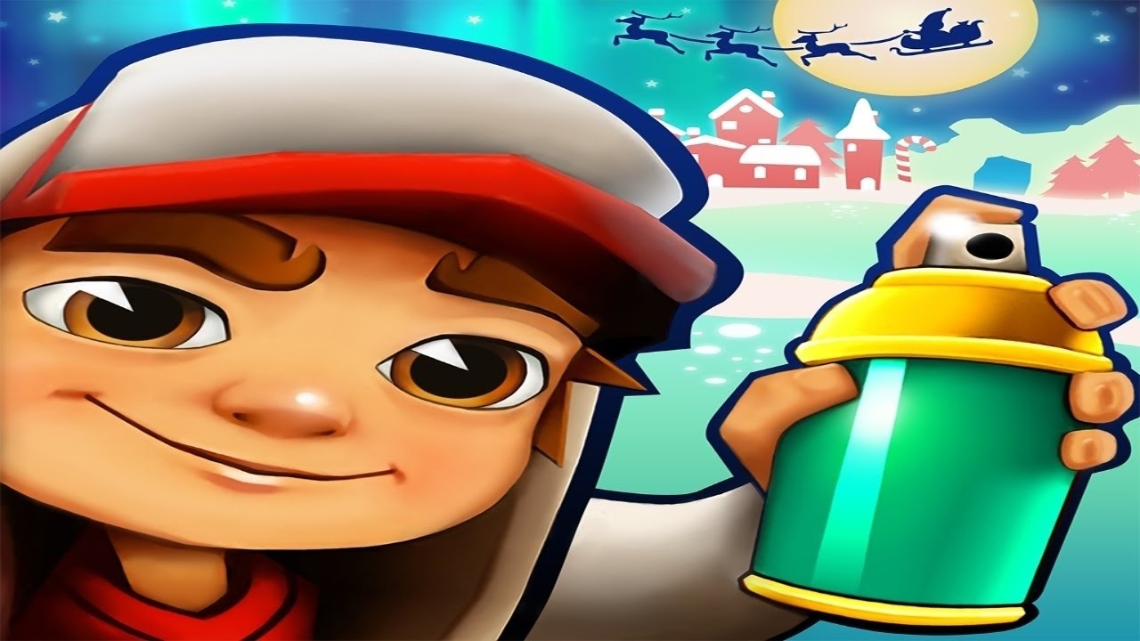 Subway Surfers Winter Holiday Full Gameplay for Children Full HD #4 ...