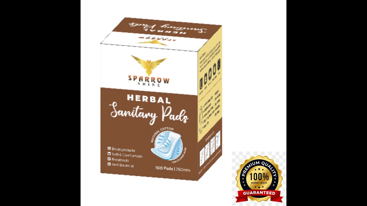 Sparrow Shine Sanitary Pad - YouTube