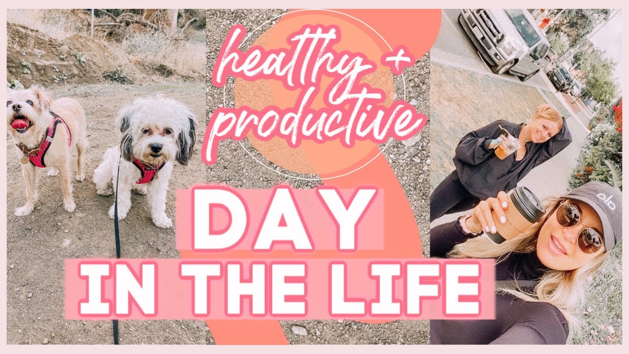 Healthy & productive day in the life 💗 VLOG - YouTube