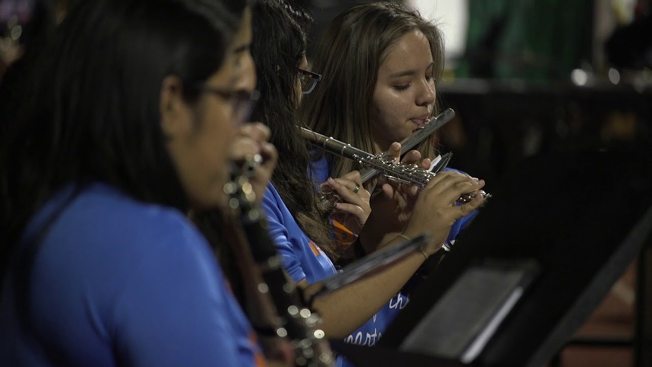 Phoenix Union Marching Expo 2018 - Camelback High School - YouTube