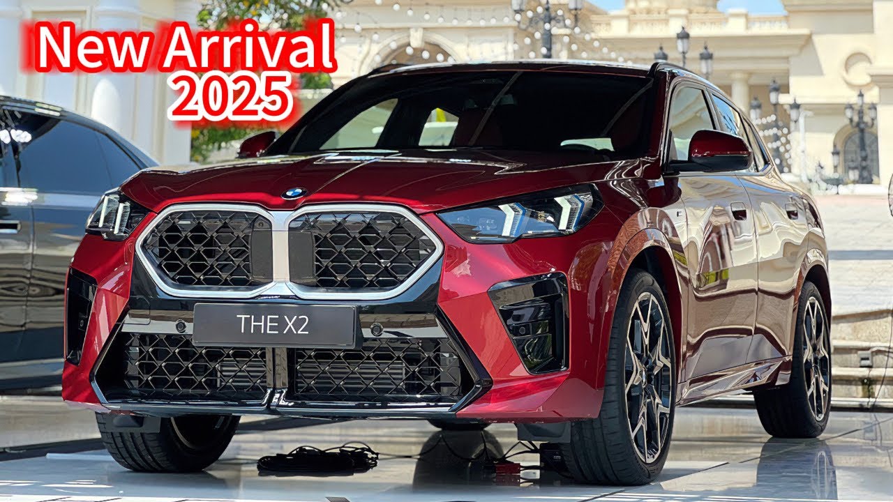 The new BMW X2 Free Red Color | 2025 BMW X2 sDrive 18I - YouTube