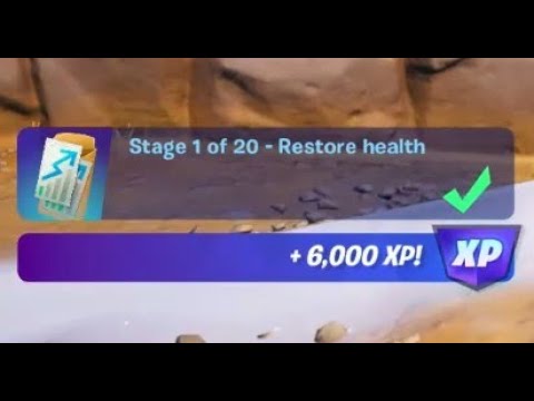Fortnite - Restore Health - Chapter 4 Season 1 - YouTube