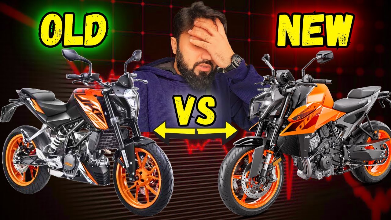 KTM Evolution 😱: Comparing the New Model 🔥 to the Old One 🤩 @KTMIndia ...