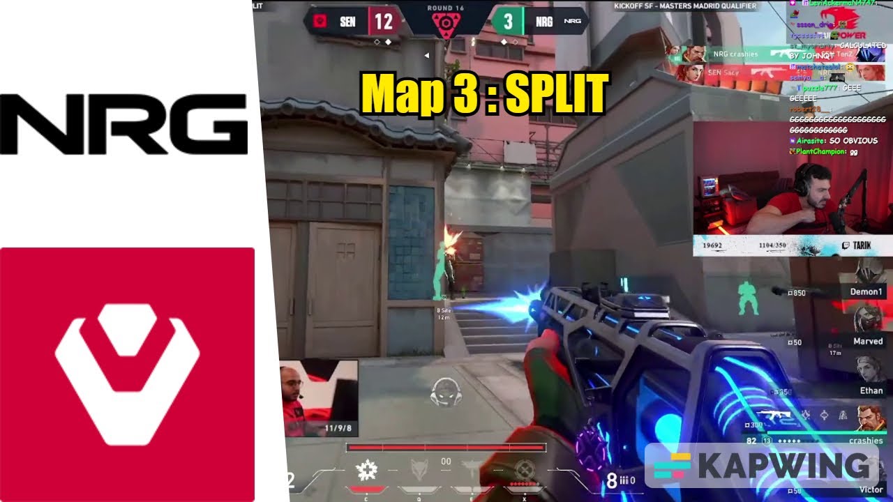 Tarik reacts to SEN vs NRG | GAME 3 | VCT AMERICAS 2024 | - YouTube