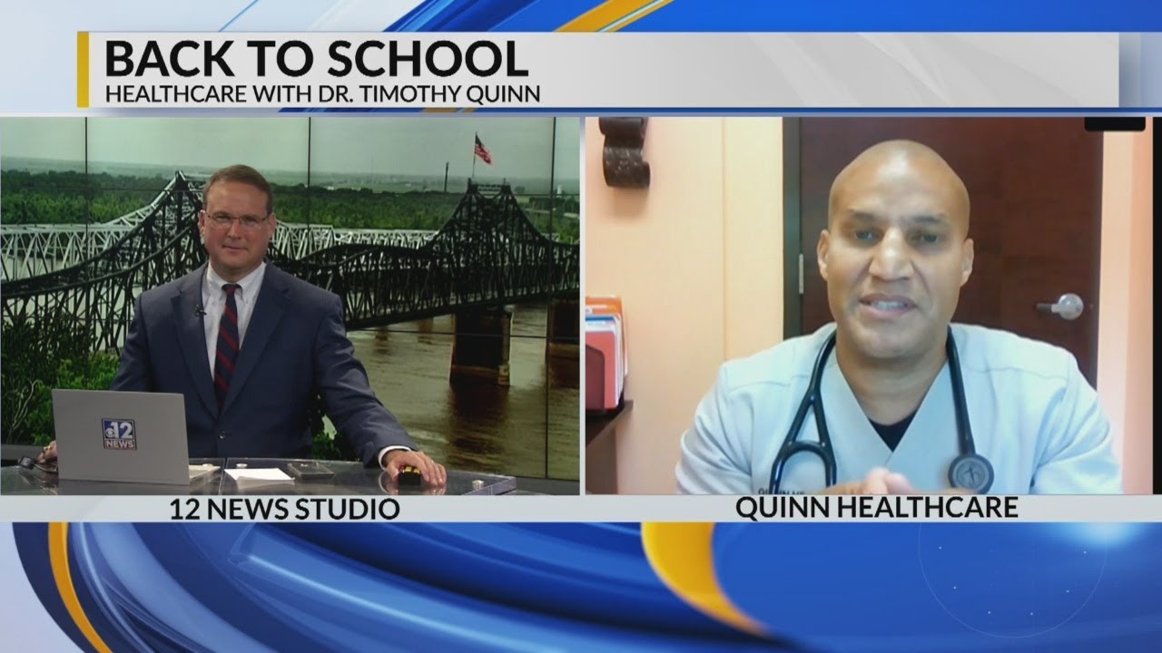 Dr. Quinn on back to school healthcare - YouTube