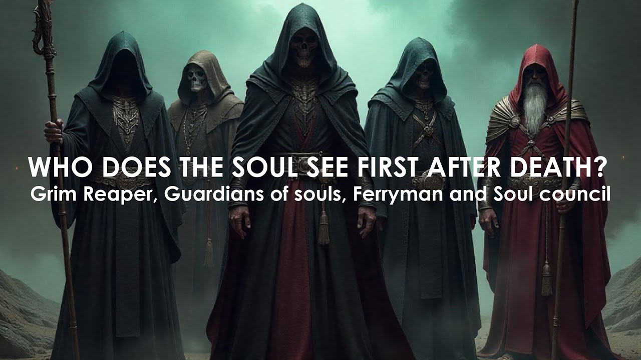 What does the soul see first after death? Grim Reaper, Soul Guardians ...