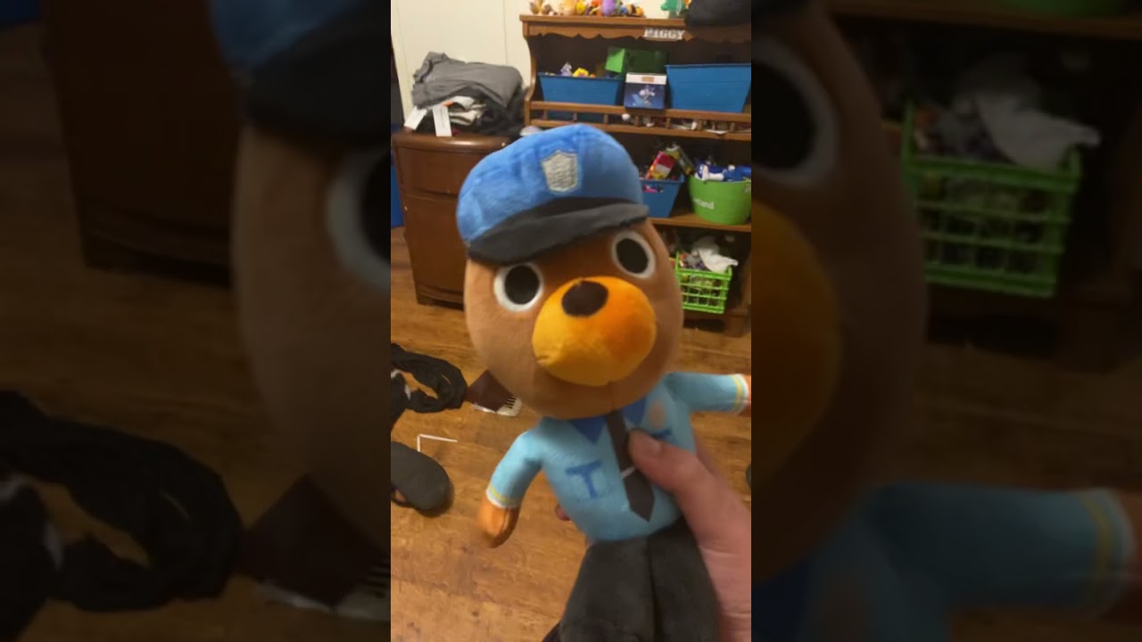 Officer doggy theme plushie got gg gm gggggh - YouTube
