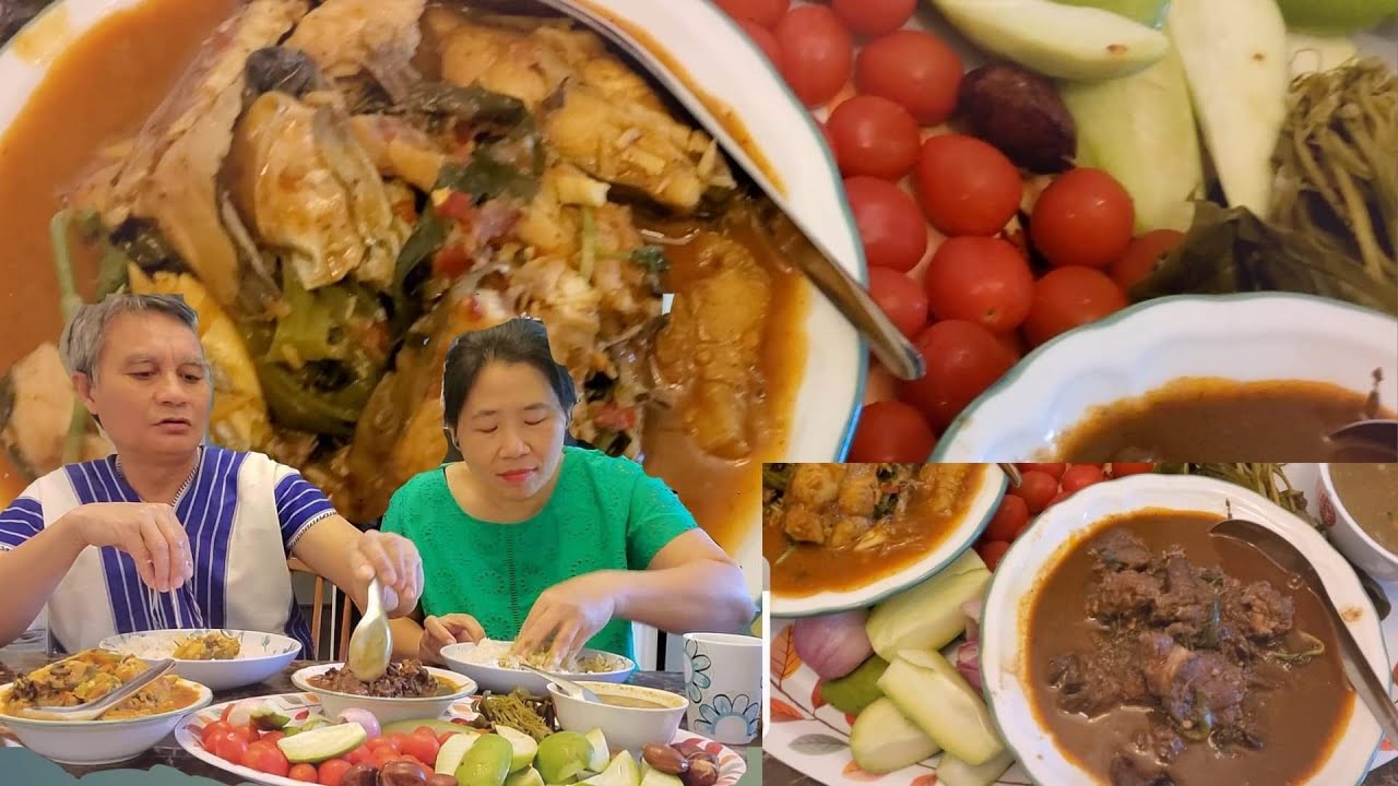 EATING RICE W/FISH CURRY, SQUIRREL CURRY, FISH PASTE! #mukbang #eating ...