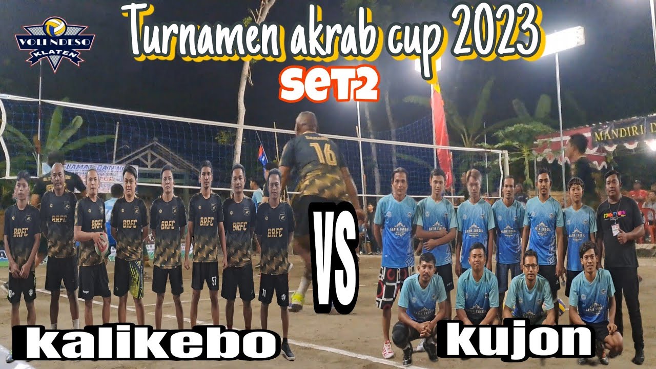 TARKAM ANTAR RW DESA KALIKEBO KLATEN//KALIKEBO VS KUJON SET 2//VOLI ...