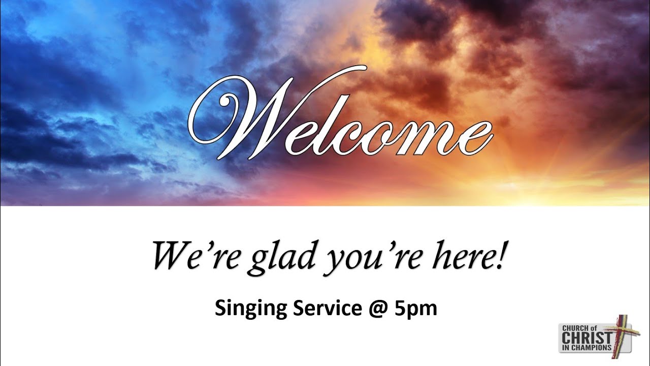 11/3/24 | Sunday Evening Singing Service - YouTube