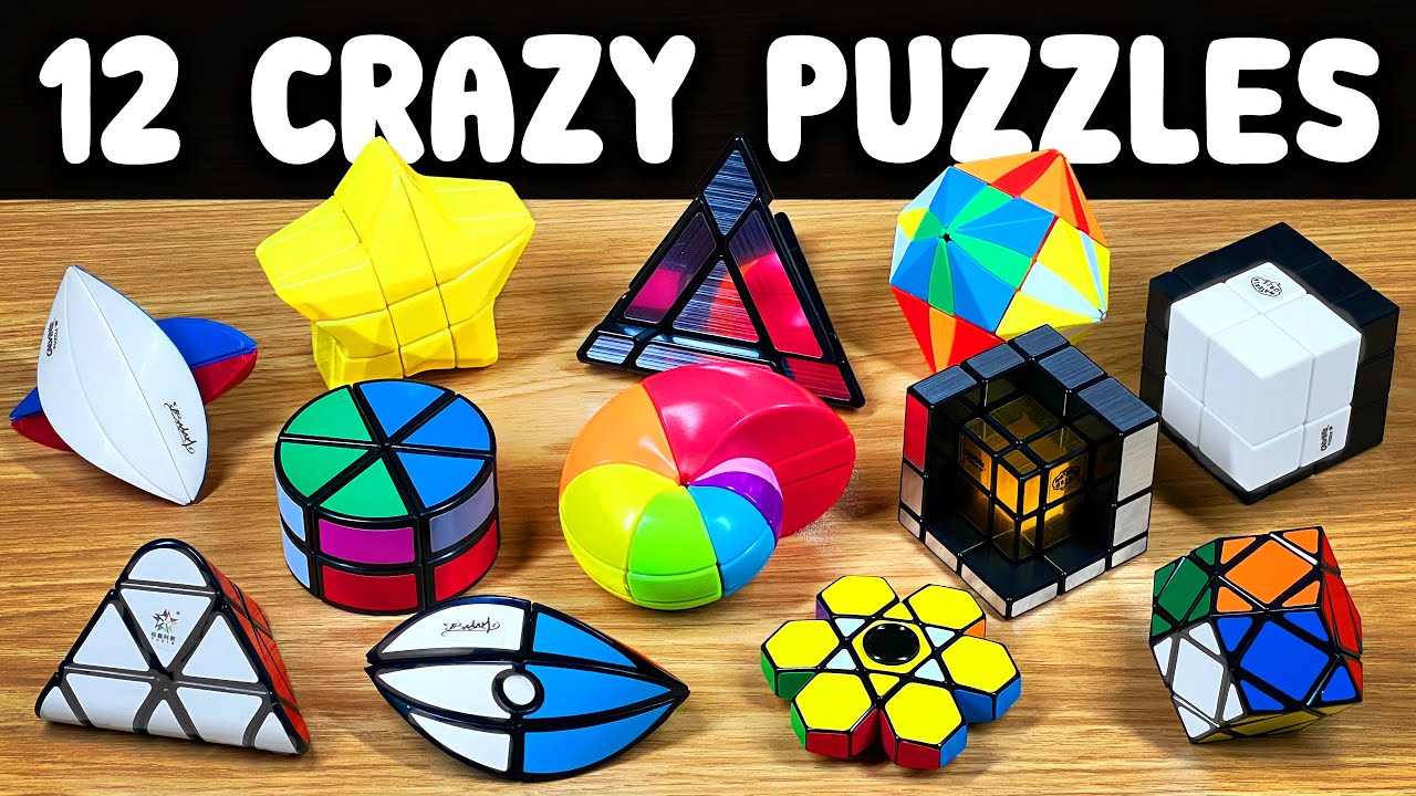 UNBOXING 12 CRAZY PUZZLES 😱 - YouTube