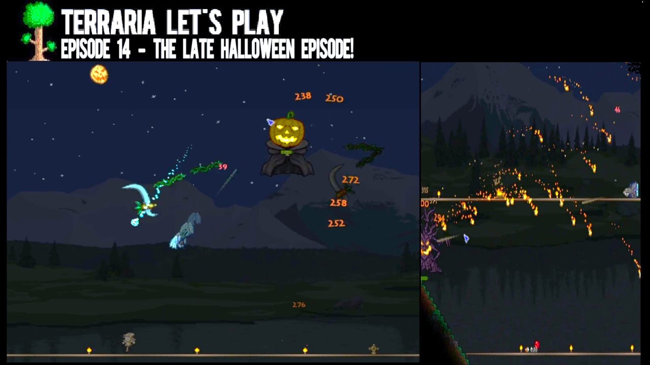 Terraria Let's Play: Episode 14 - The Late Halloween Episode! (Pumpkin ...