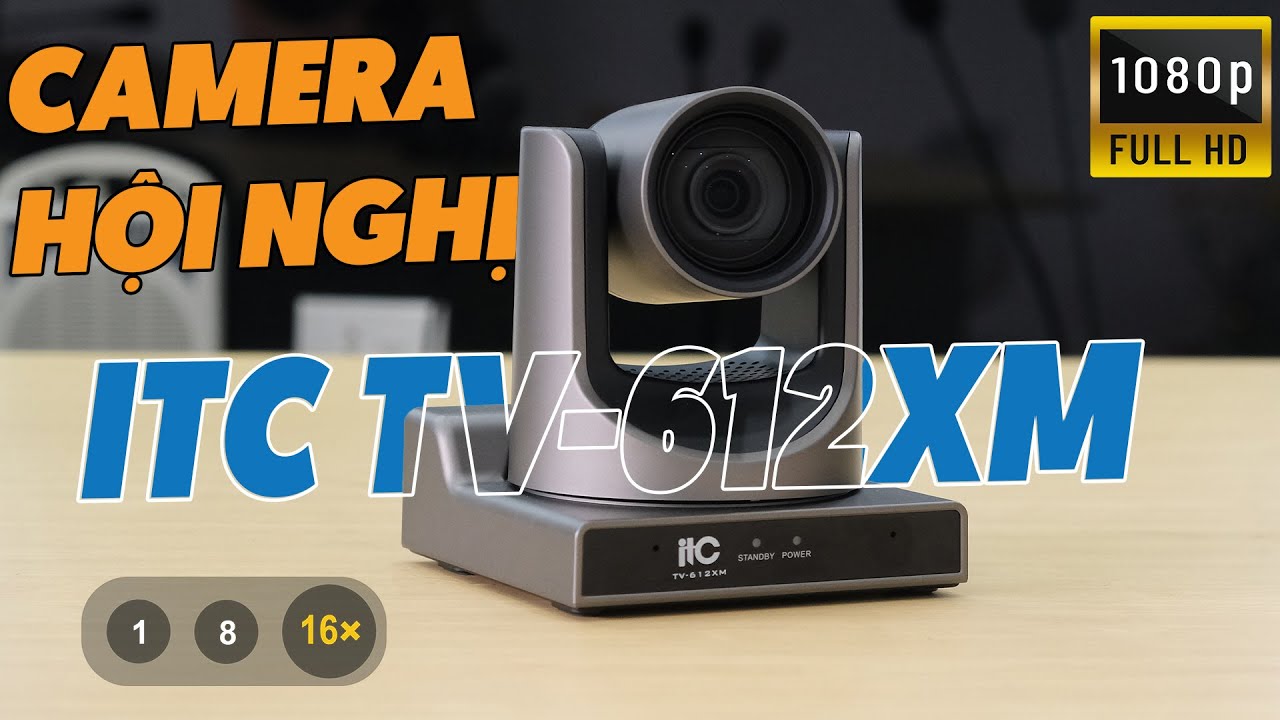 Webcam chuyên dùng hội nghị PTZ ITC TV-612XM - YouTube