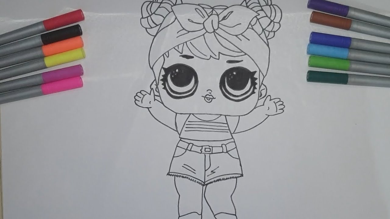 How to draw LOL / Drawing LOL / Cum sa coloram LOL - YouTube