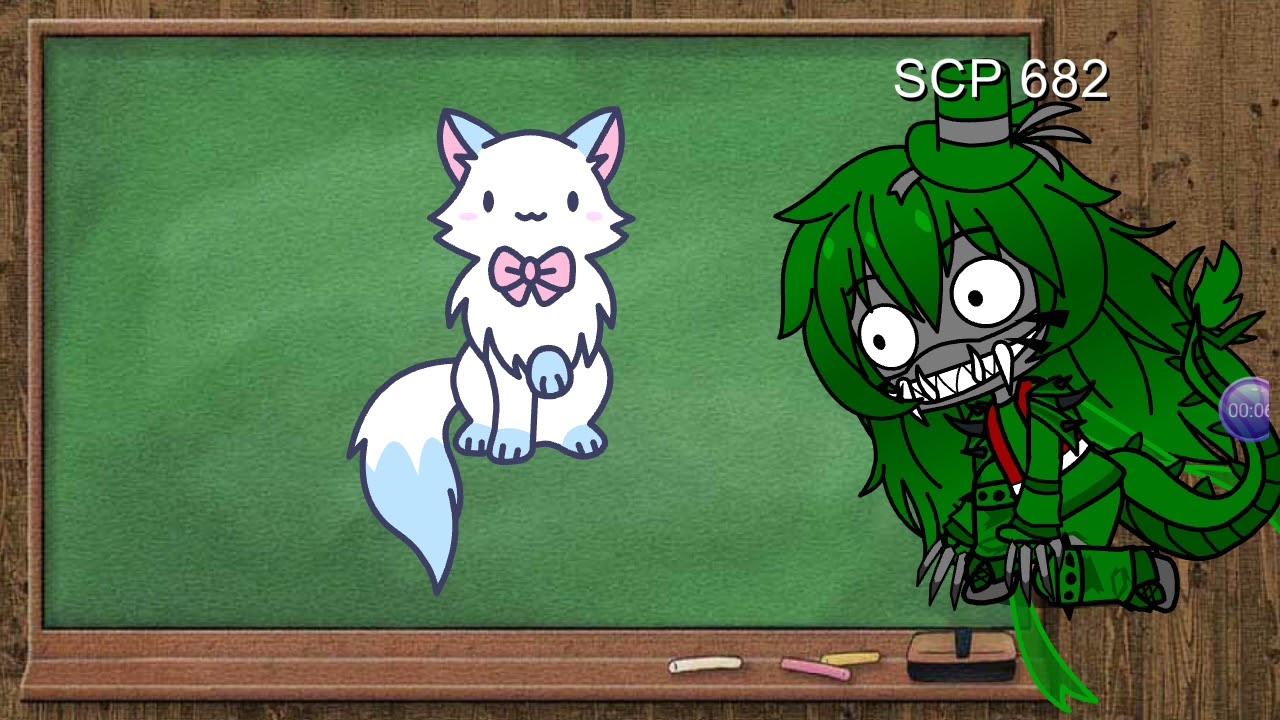 When Scp 682 sees a dog and realises hes use to this[Gacha Club] - YouTube