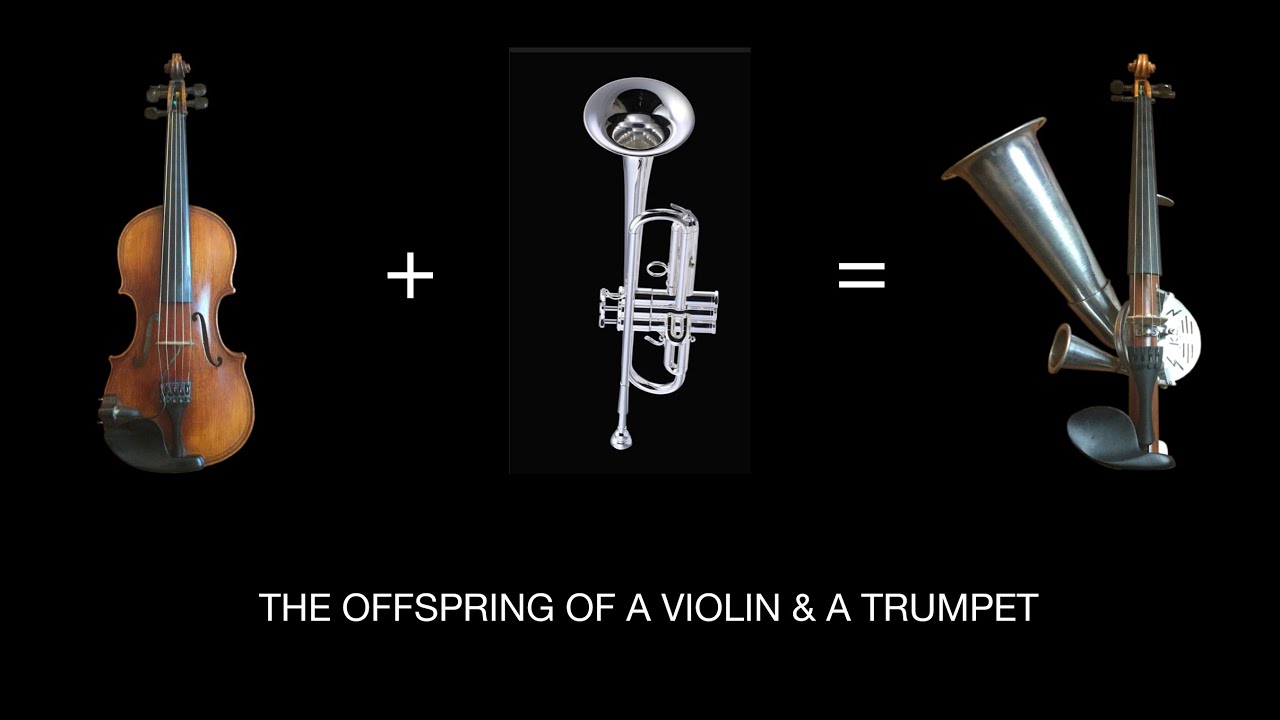 The Stroh Violin, an unusual mixture of a Violin and a Horn. - YouTube