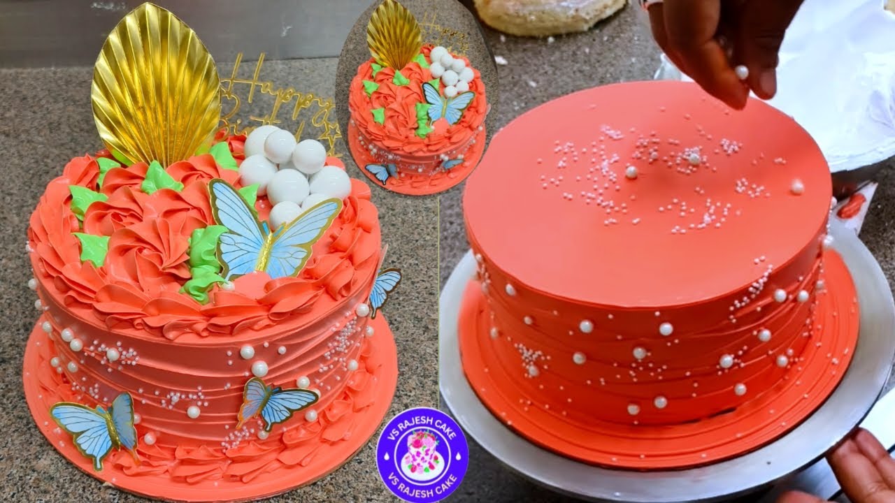 🎂Simple Cake Decorating ideas for beginners/Cake Design/Simple Cake ...