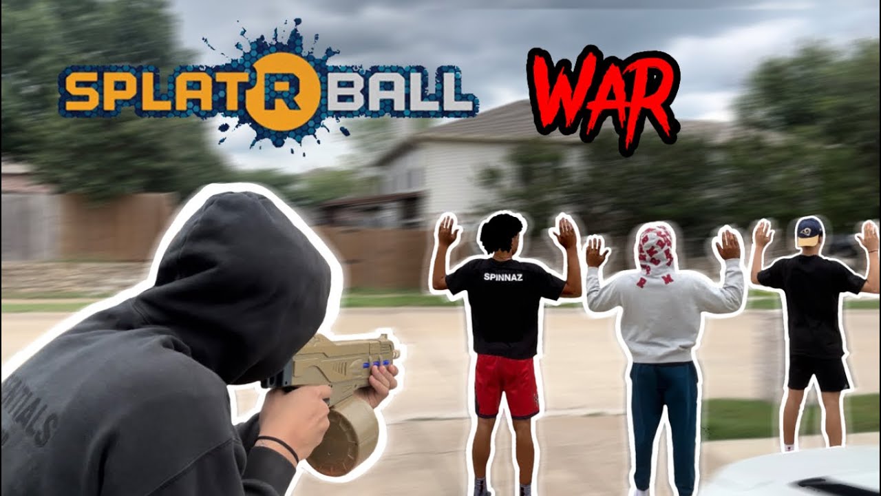 Splat Ball War… sides have been chosen - YouTube