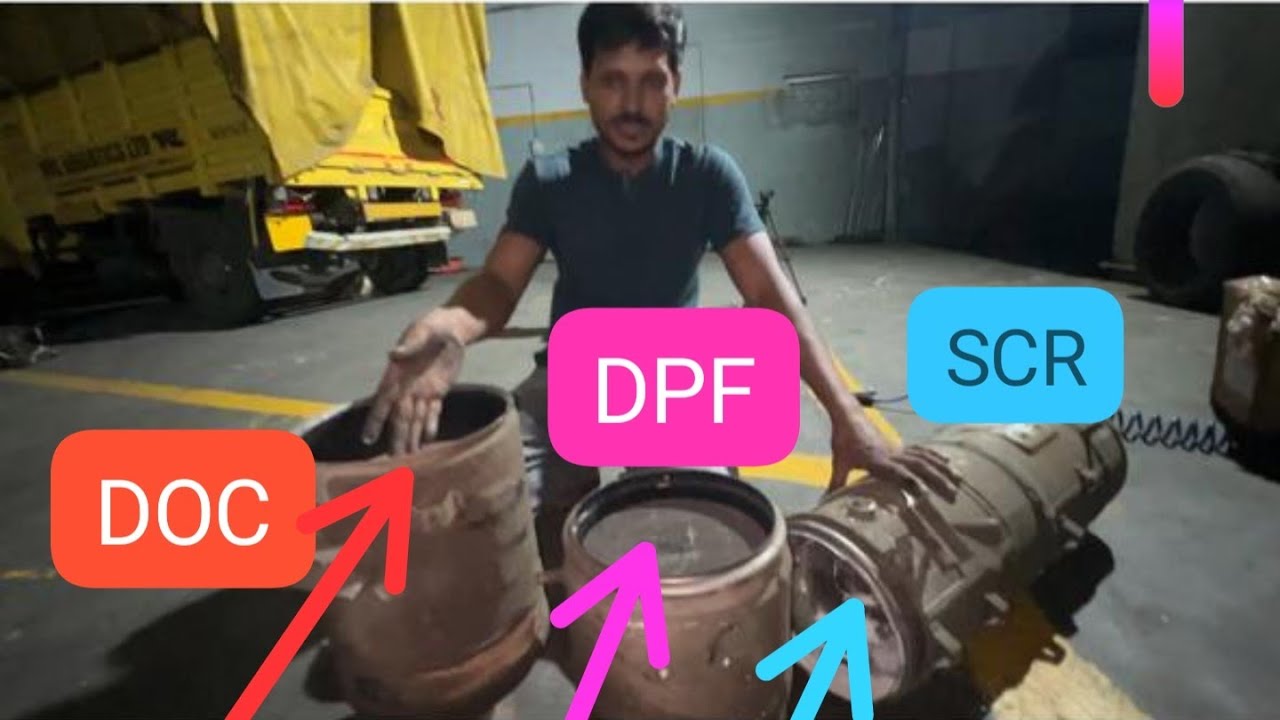 DPF SCR DOC cleaning me kya kya problem hota h #dpf #car #truckdriver # ...