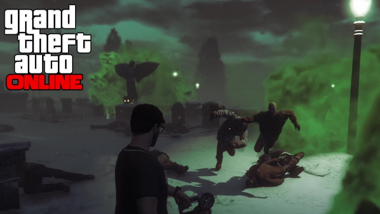 GTA 5 Online Ludendorff Cemetery Survival - YouTube