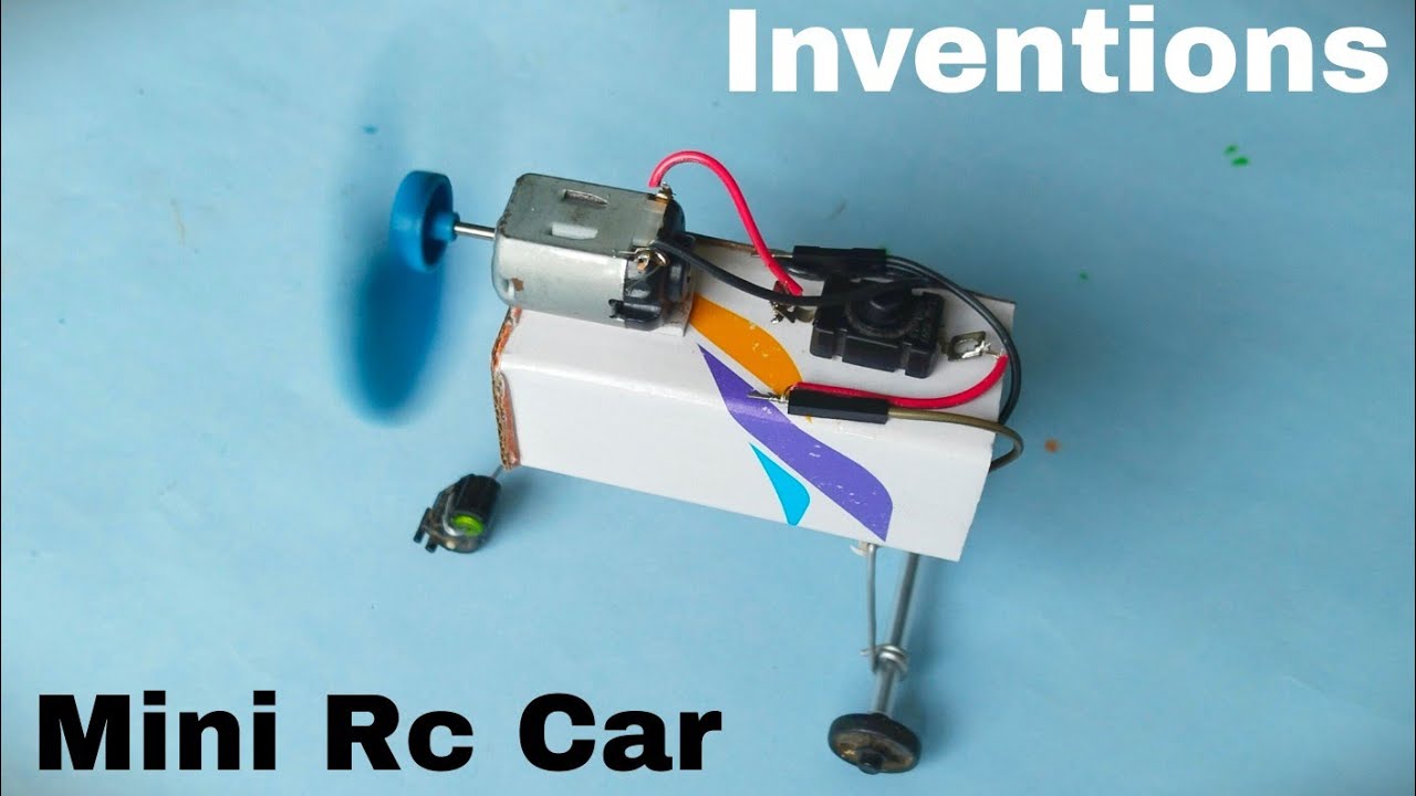 Simple inventions DC Motor fan || how to make mini Rc Car - YouTube