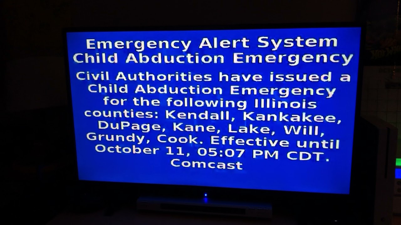 (Xfinity) EAS Child Abduction Emergency on TV!! (10/11/2021) (EAS #72 ...
