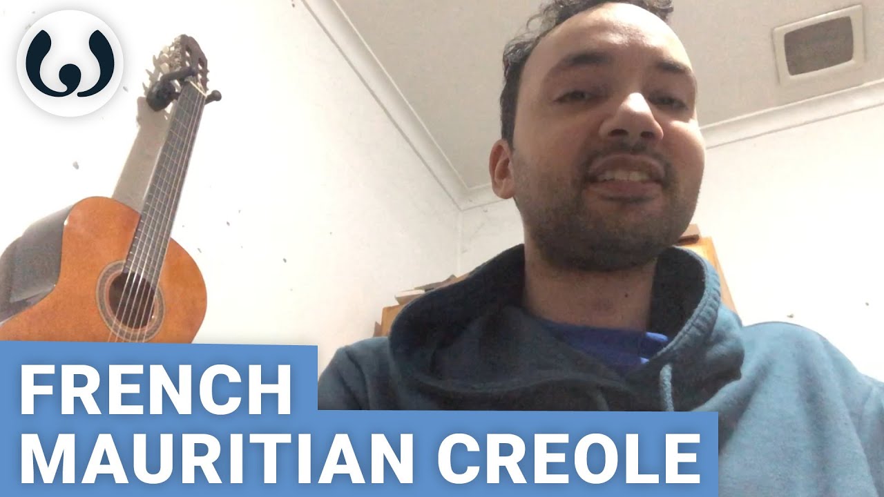 Dominic speaking Mauritian Creole and French | French Creole language ...