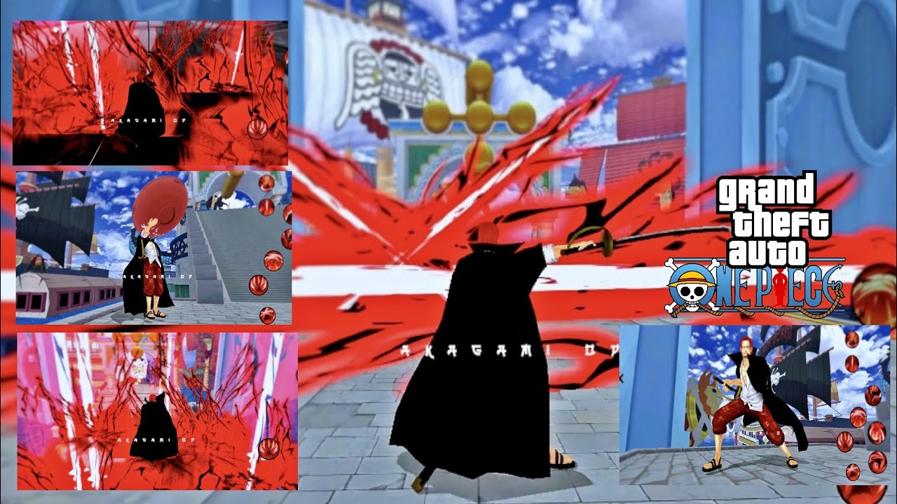 Shanks Mod GTA SA ANDROID Map ONEPIECE - YouTube