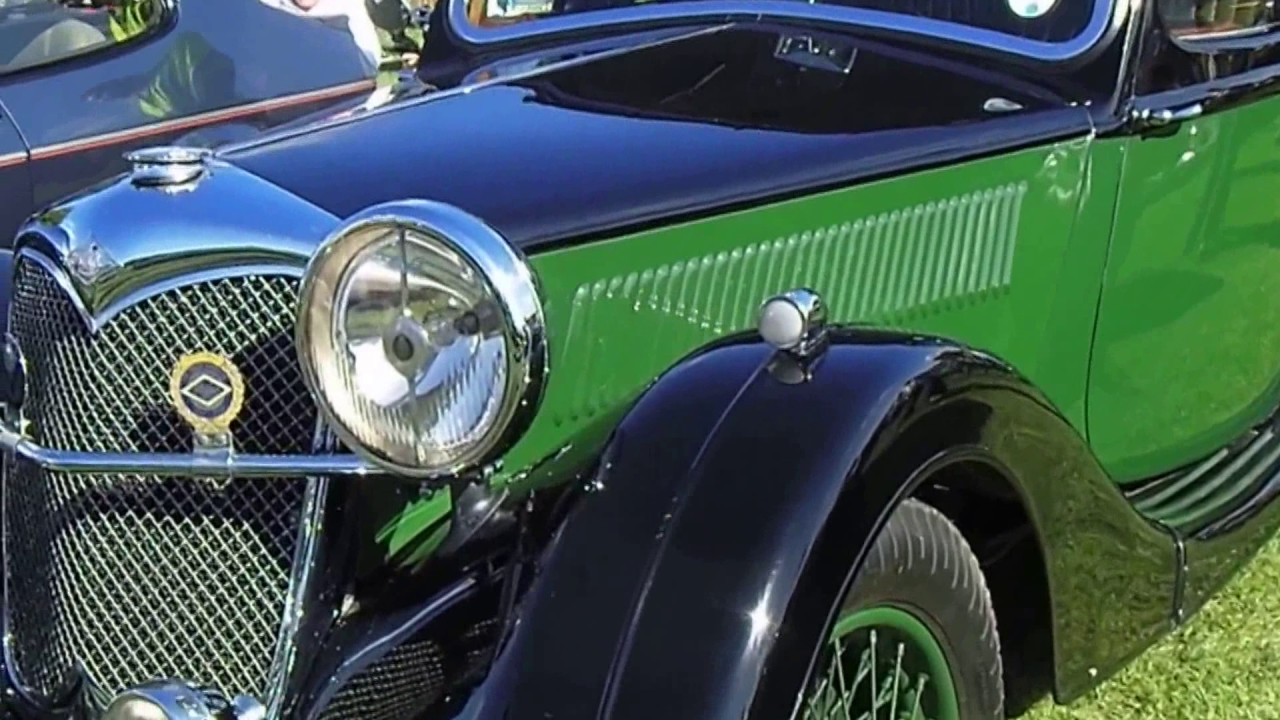1938 Riley 164 Big Four Kestrel 6-Light saloon - YouTube