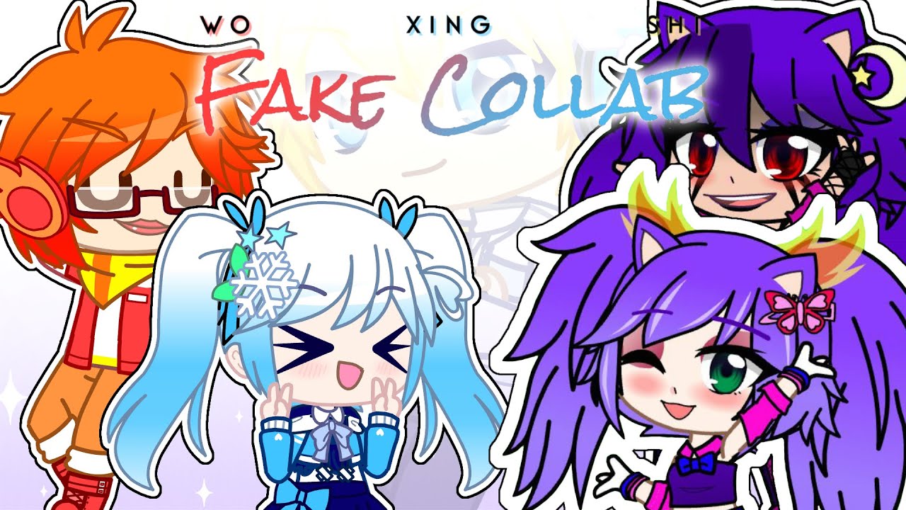 💅💃Wo Xing Shi💃💅 ~ Ruuyuni Desu & Foxy & Ella the Hedgehogs 💜Fake Collab ...