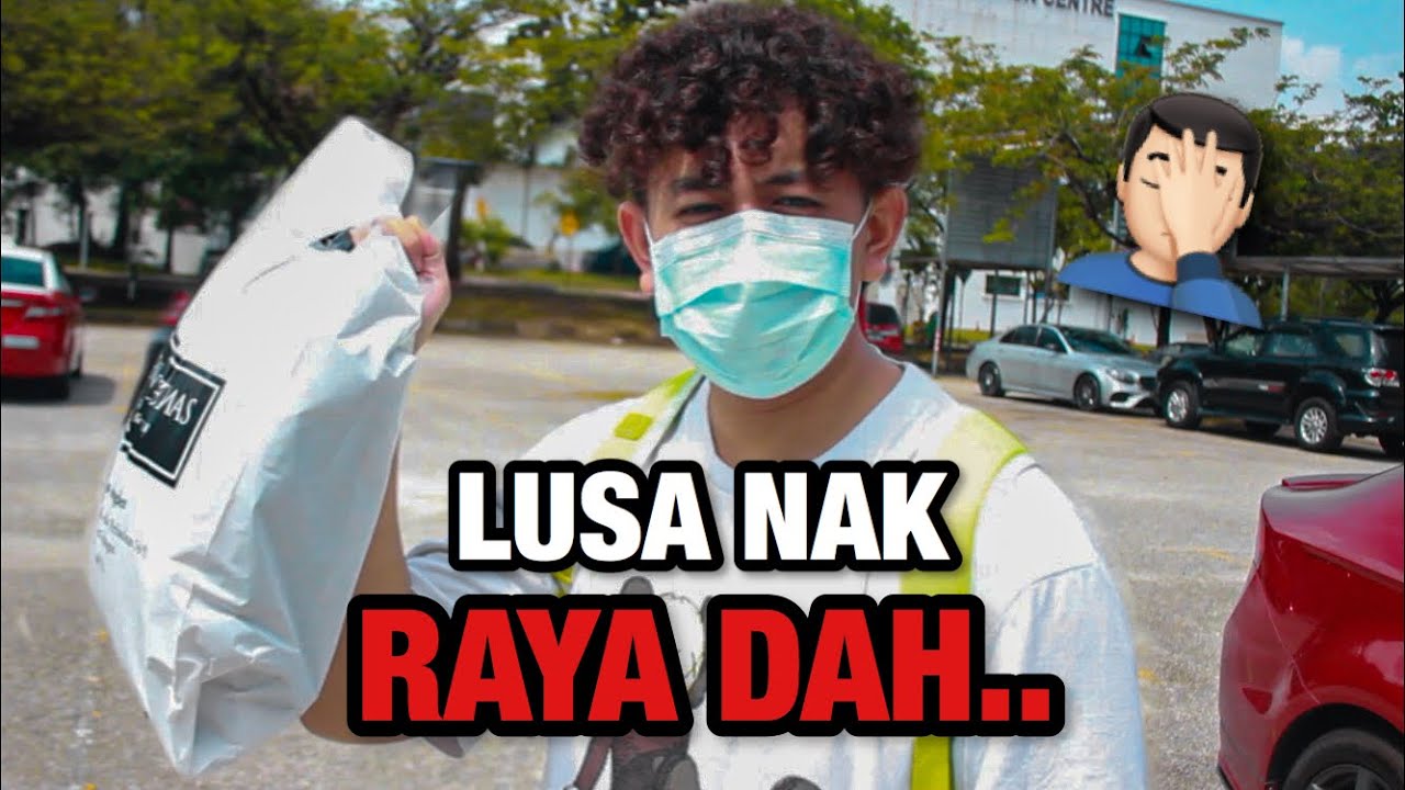 AKU BELI BAJU RAYA LAST MINIT... | Rushdan Wafa Vlogs - YouTube