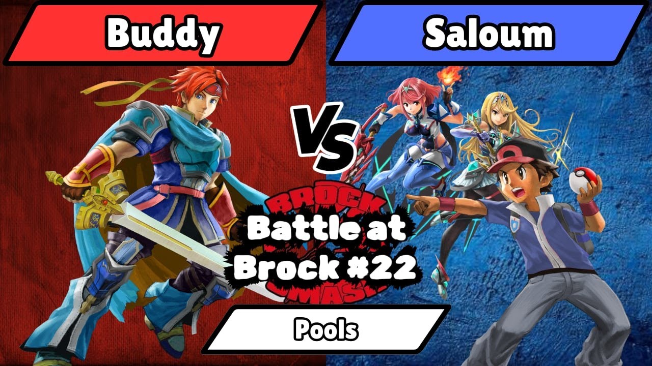Battle at Brock #22 - Buddy (Roy) vs. Saloum (Pokemon Trainer, Pyra ...