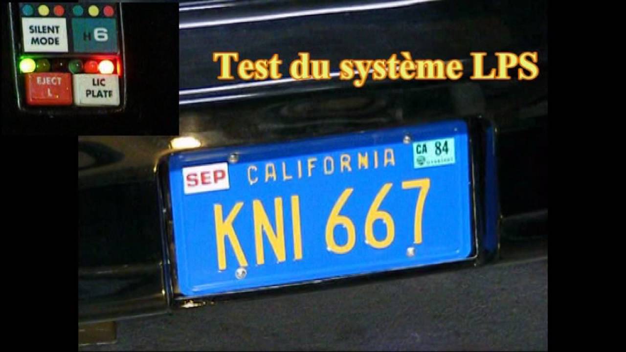 Licence Plate Switcher: Intégration réussie - YouTube