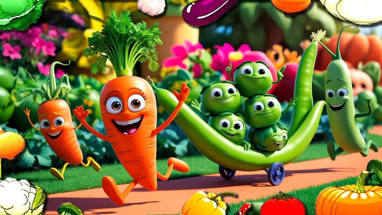 Vegetable Song | Songs for kids | Nursery Rhymes - YouTube