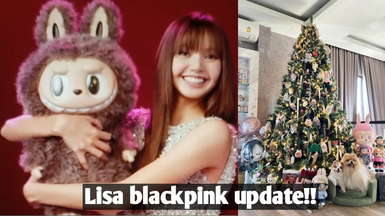 Great news for fans! What's Lisa and labubu up to this Christmas? - YouTube