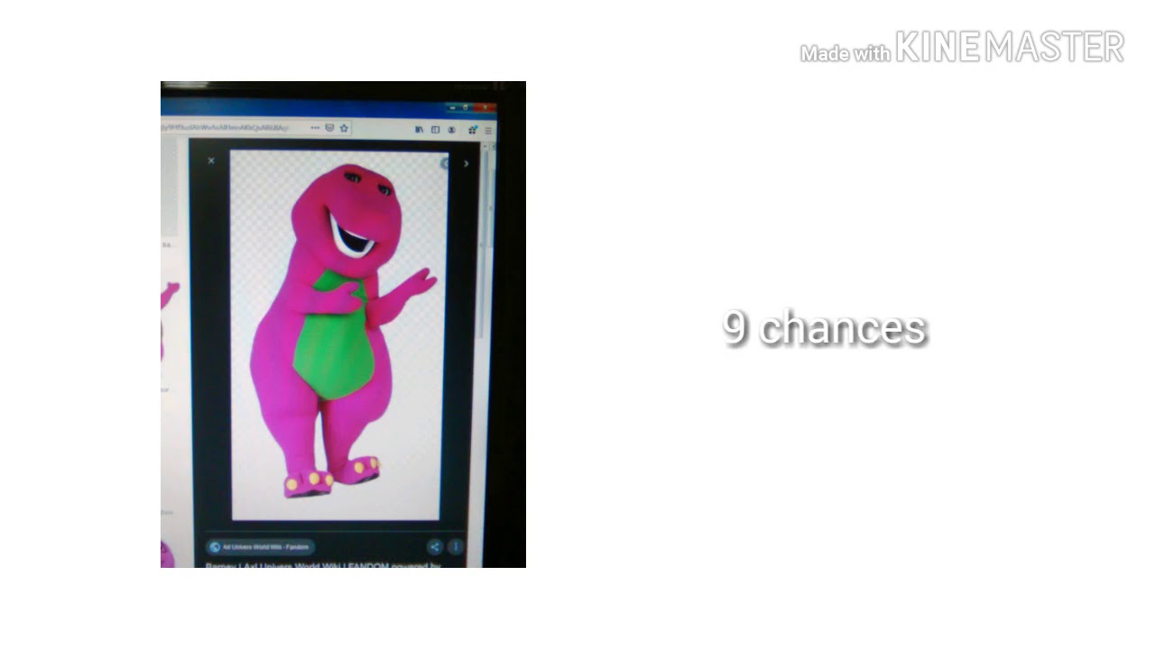Barney error 10 chances - YouTube