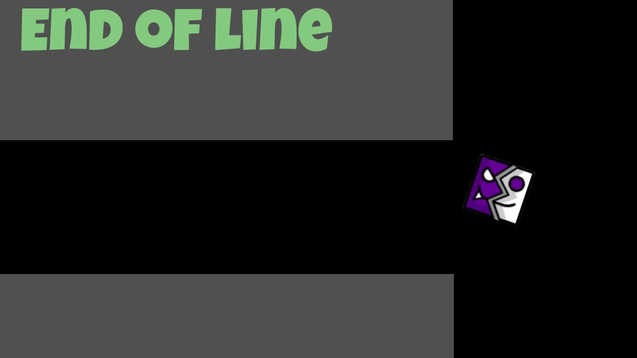 End of line | Geometry Dash - YouTube