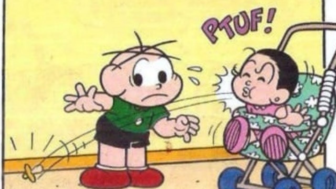 Cebolinha em: DÁ A CHUPETA, DÁ ! | QUADRINHOS DA TURMA DA MÔNICA - YouTube