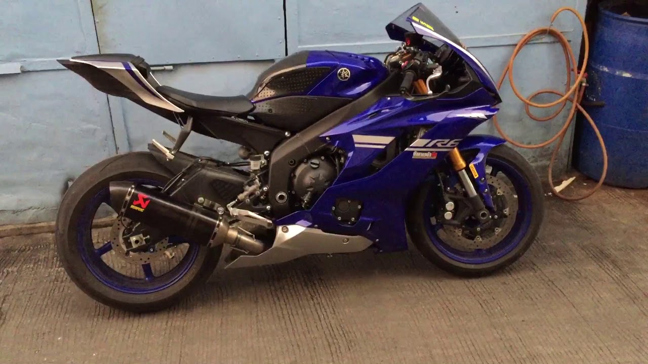 YAMAHA R6. ( ทำ Y PIPE+Slip on Titanium ) BY PJSHOP - YouTube