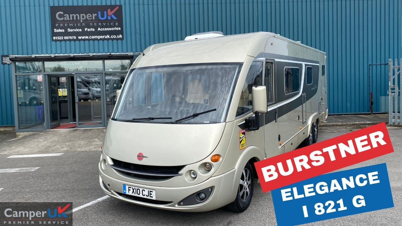 2010 Burstner Elegance I 821 G - For Sale at Camper UK - YouTube