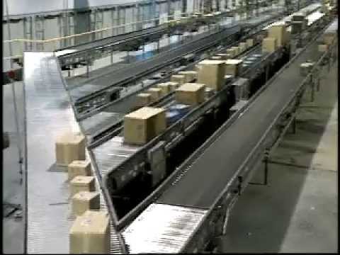 5-To-1 Merge Conveyor for Case Handling - Material Handling Conveyors ...