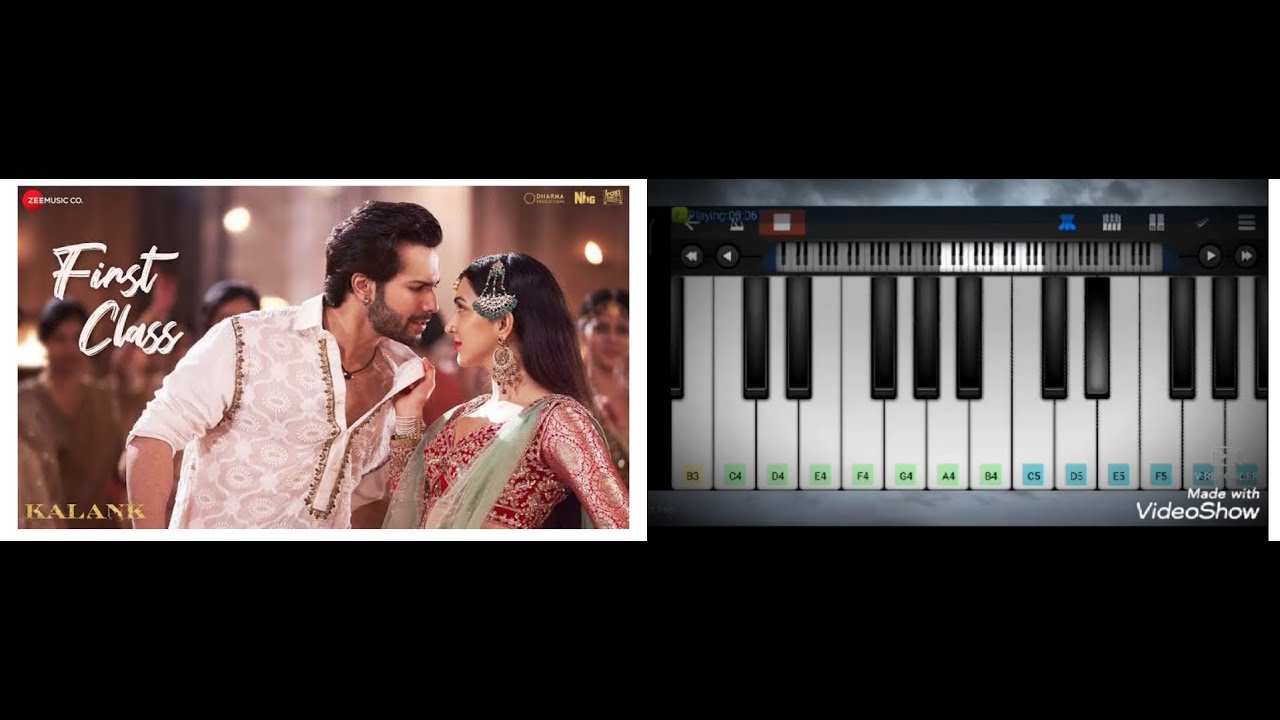 First Class|Kalank|Piano Cover - YouTube